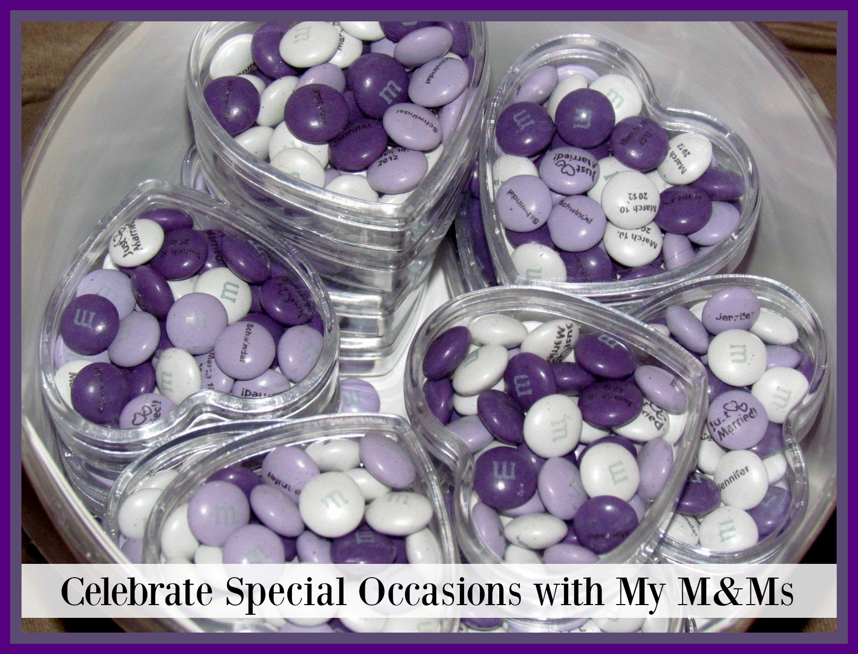 Celebrate Special Occasions with MY M&Ms