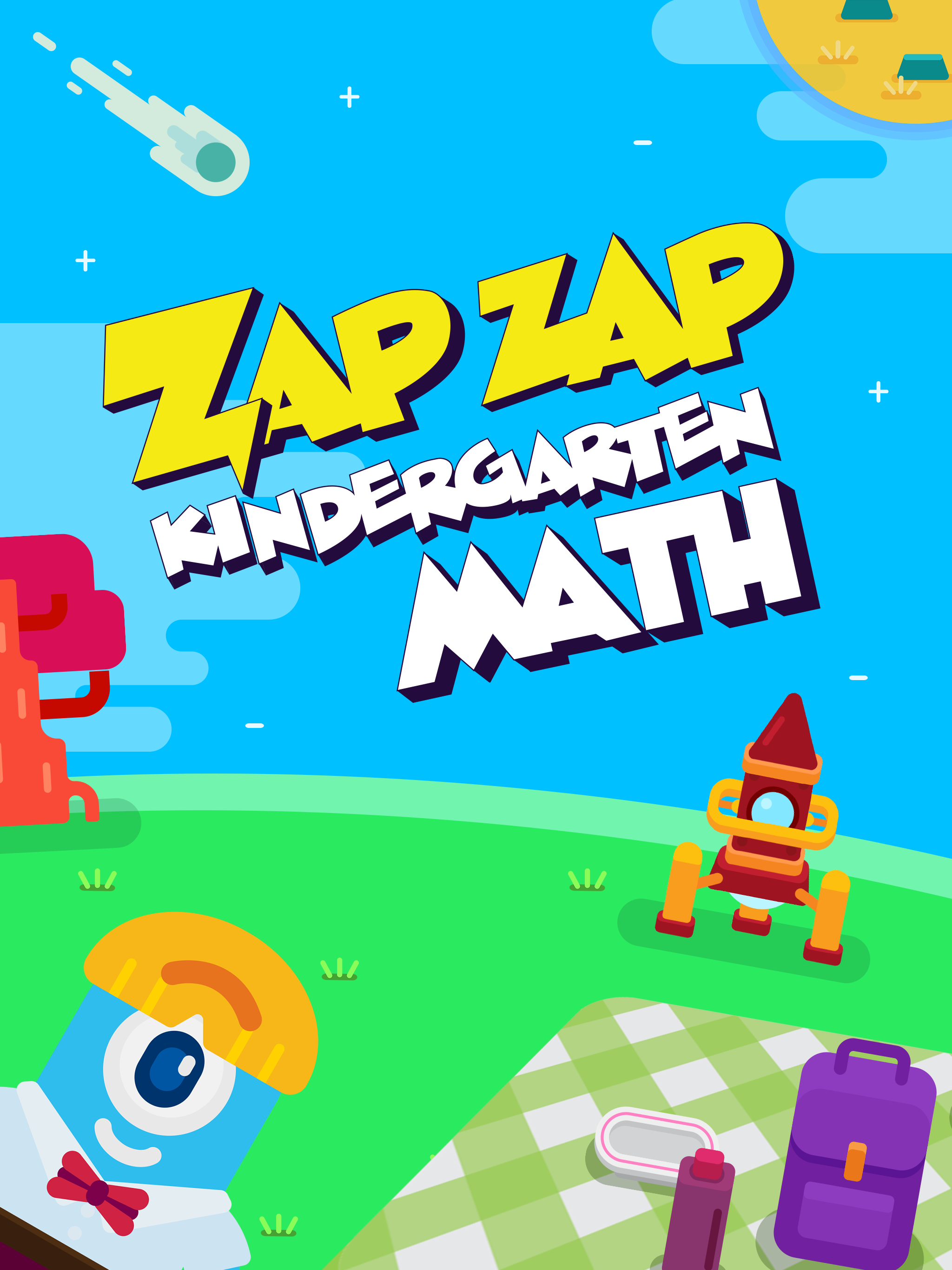 Make Math Fun with the Zap Zap Kindergarten Math App