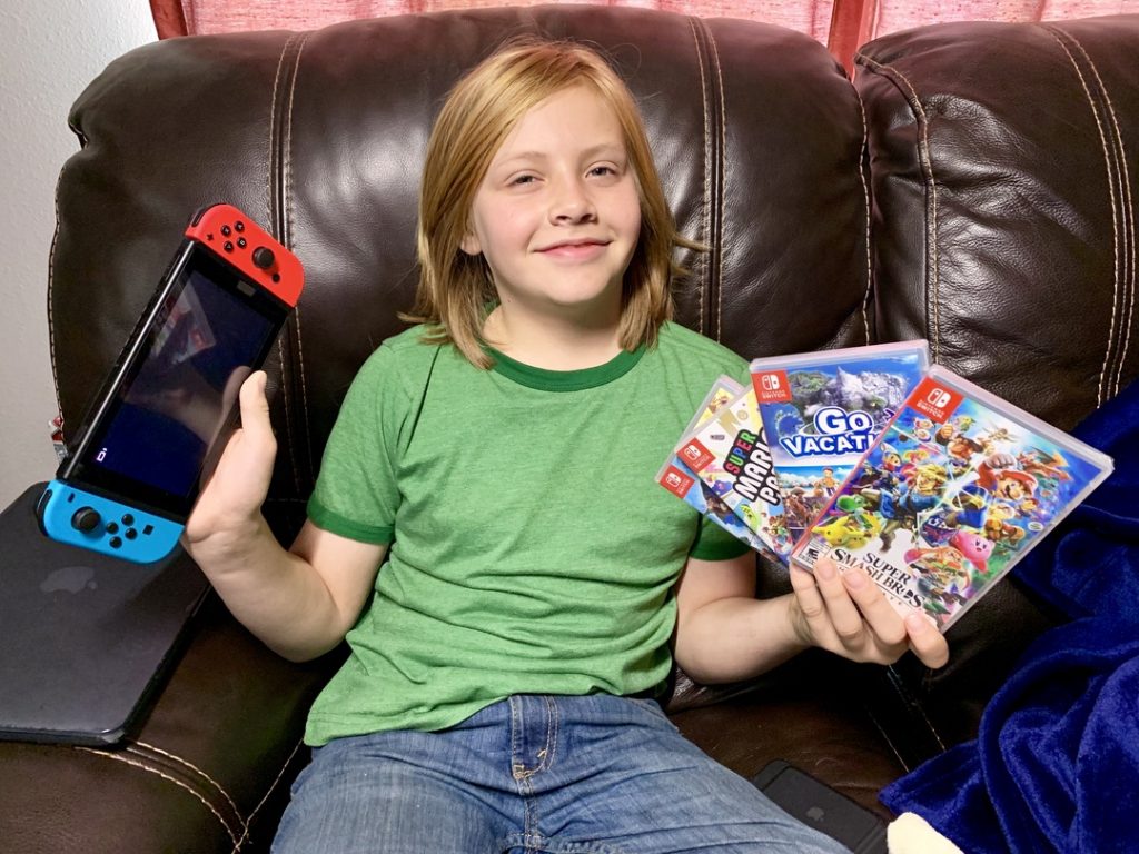 Our Boys Bond While Having Fun with the Nintendo Switch